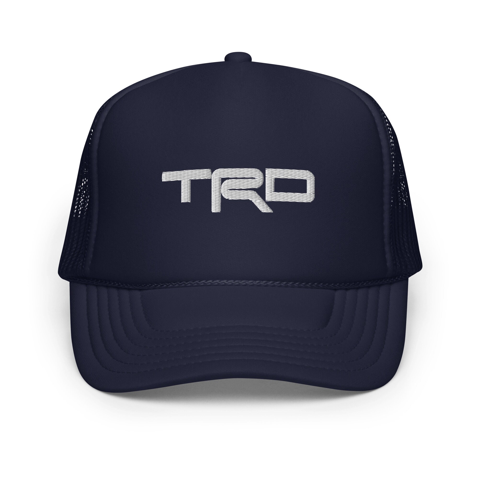 TRD Foam Trucker Hat (white Logo Embroidered) - Etsy