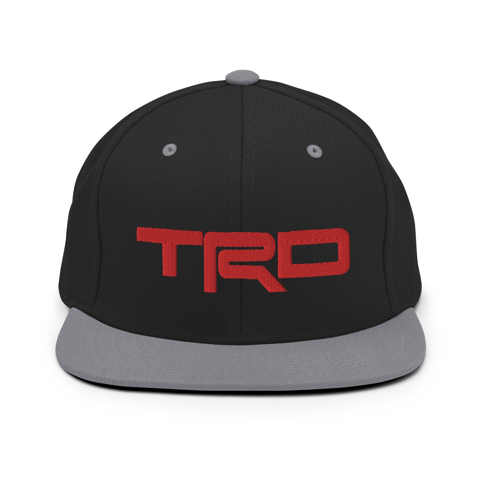 Toyota TRD Snapback Hat Red Logo - Etsy
