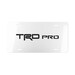Toyota TRD PRO Aluminum Vanity License Plate Black / White - Etsy