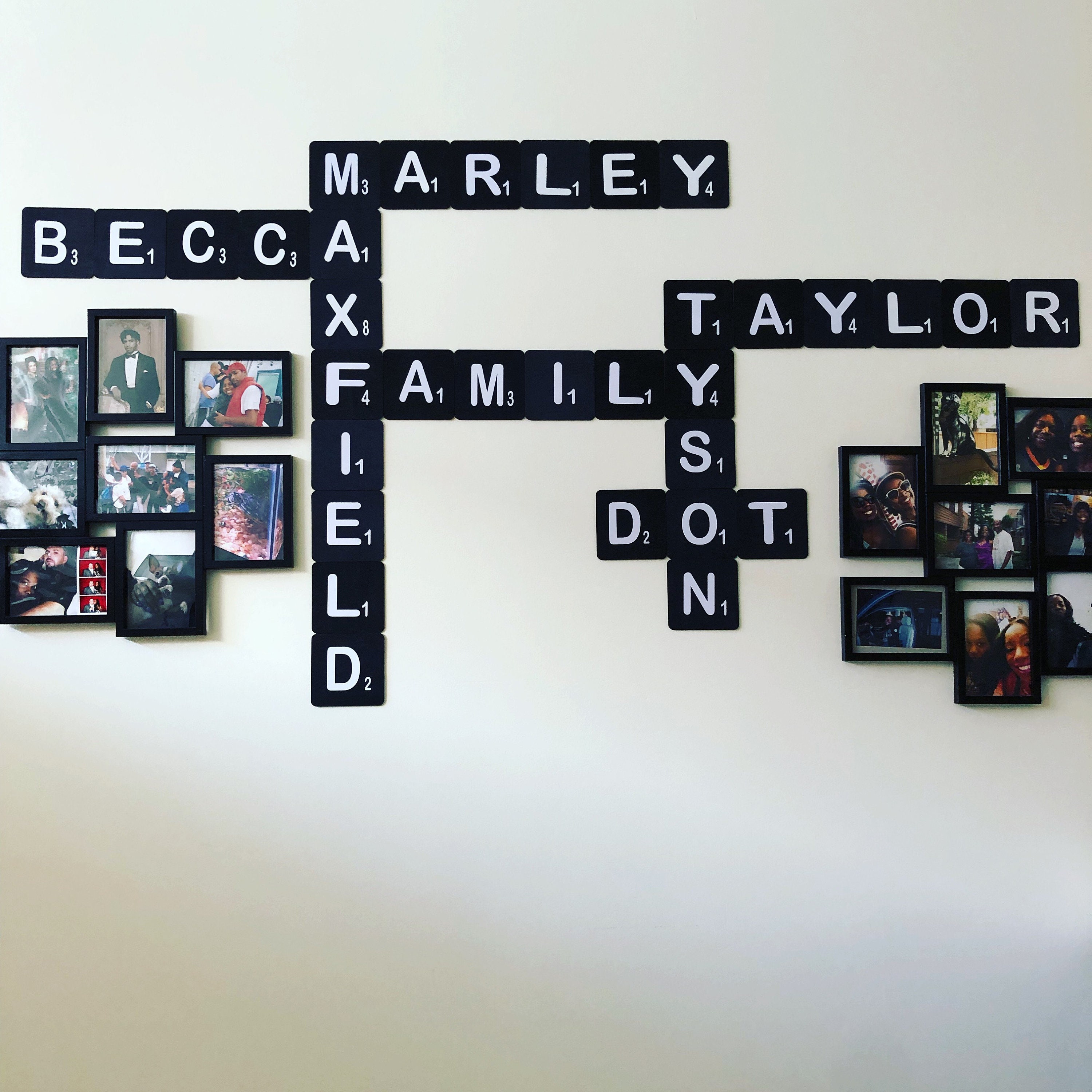Family Name Puzzle | Etsy