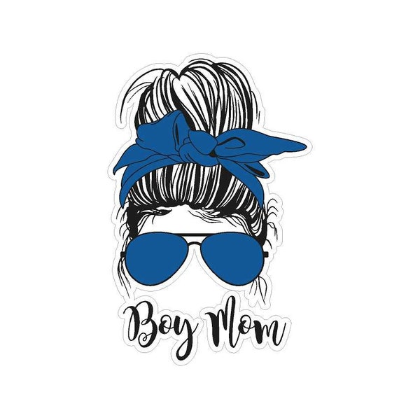 Boy Mom Decal - Etsy