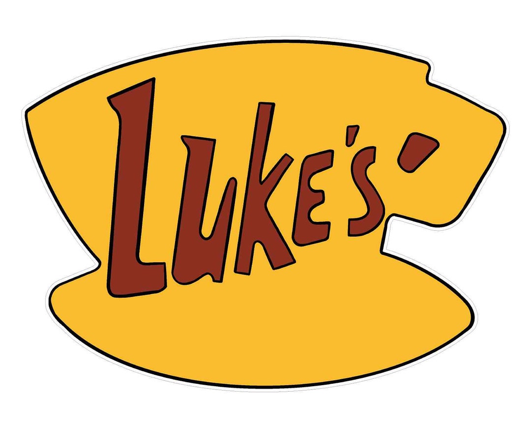 Gilmore Girls Luke's Decal - Etsy