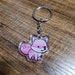 Waving Deerfish Cute Sticker Waterproof Laminated Kawaii Glossy Sticker ...