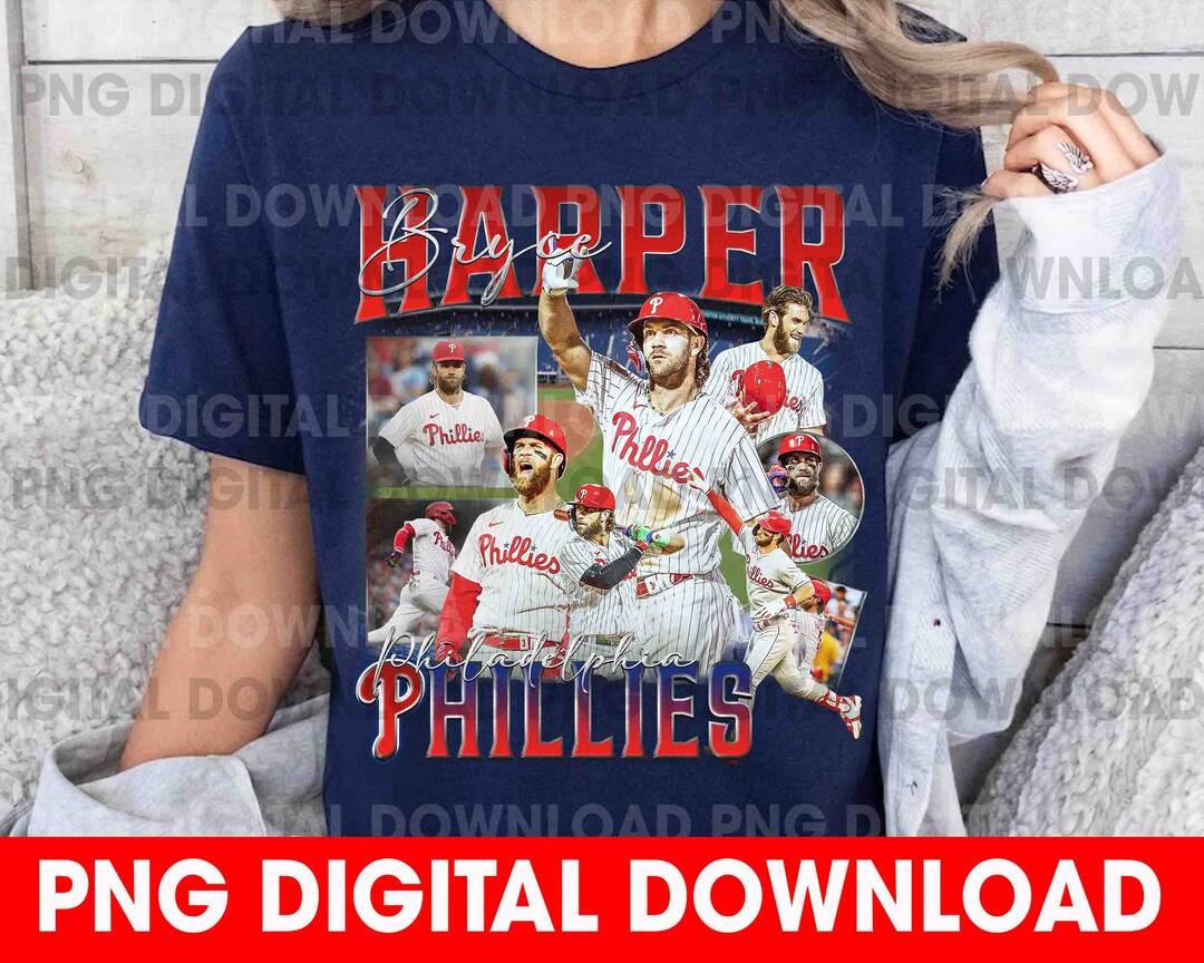 Vintage_bryce Harper Bootleg Png, Bryce Harper Football Classic 90s ...
