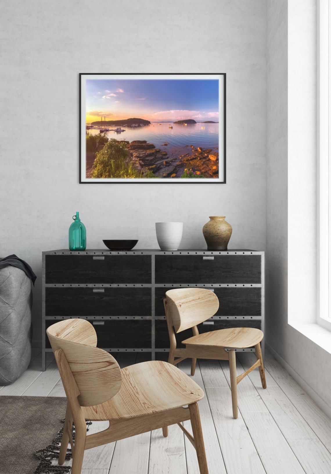Bar Harbor Sunset Photo Print Bar Harbor Wall Art Acadia - Etsy