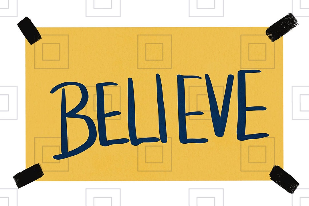 Believe Svg Ted Lasso Svg Digital Vector Cut Datei Believe Etsy
