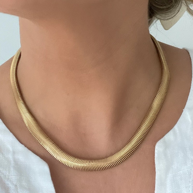 Gold Train Necklace - Etsy