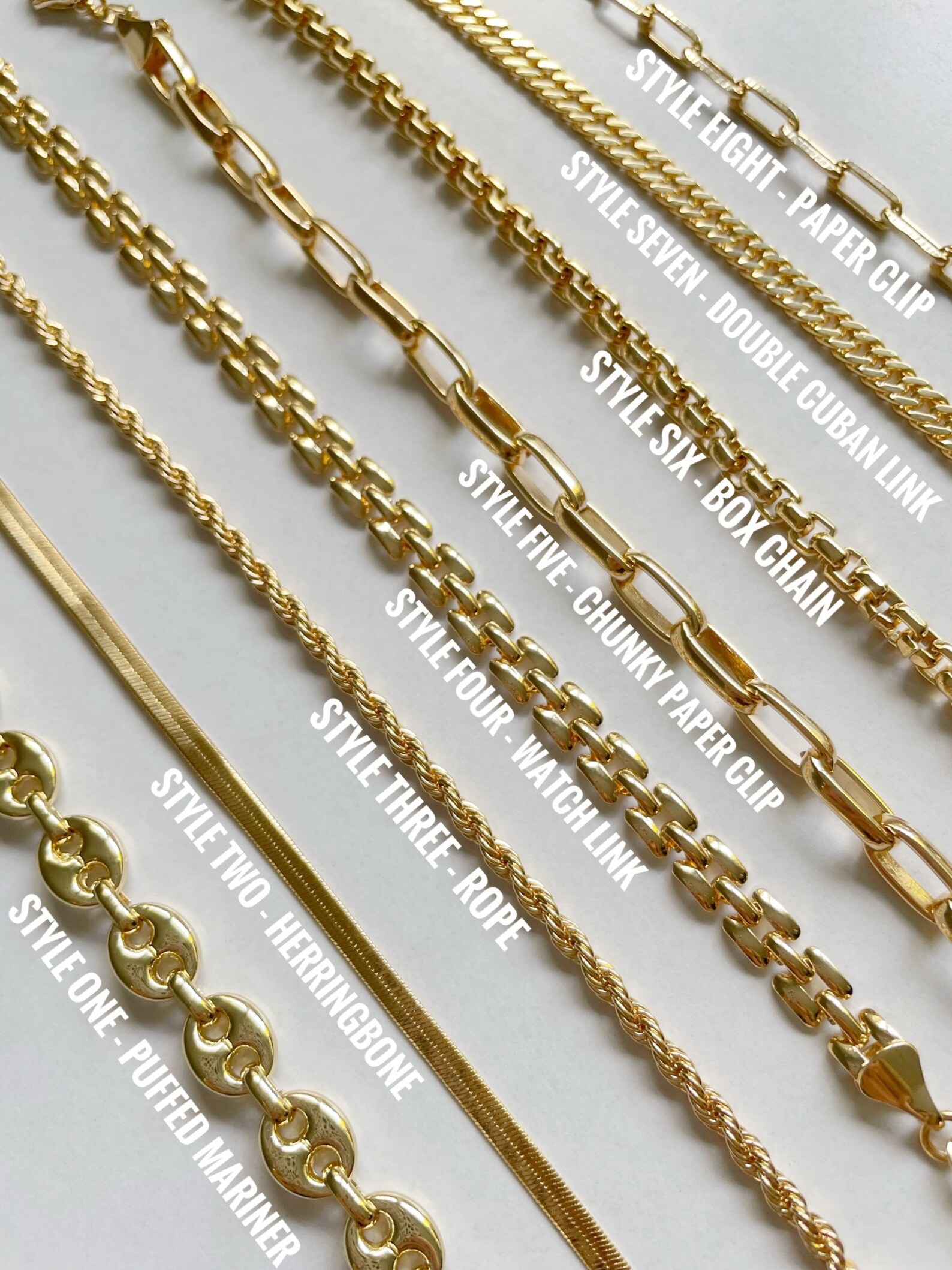 18K Gold Chain Bracelet, Gold Filled Bracelet, Gold Bracelets ...