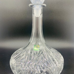 Marquis by Waterford Crystal Ships Decanter Genie Bottle Gorgeous ...