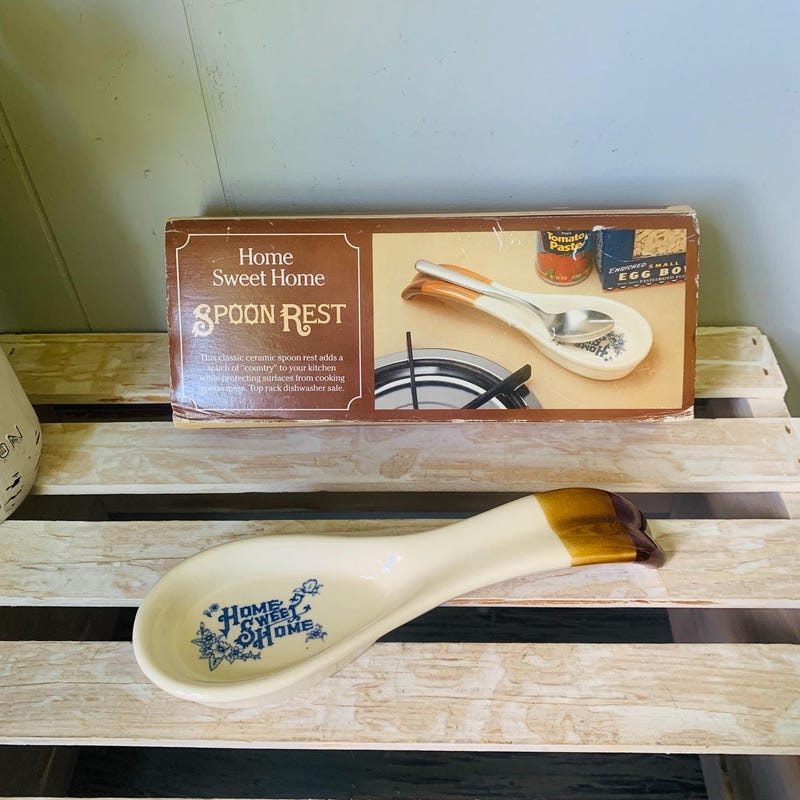 Vintage Spoon Rest - Etsy