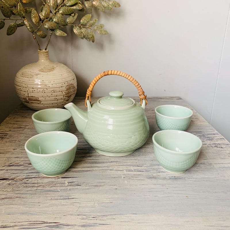 Asian Teapot - Etsy