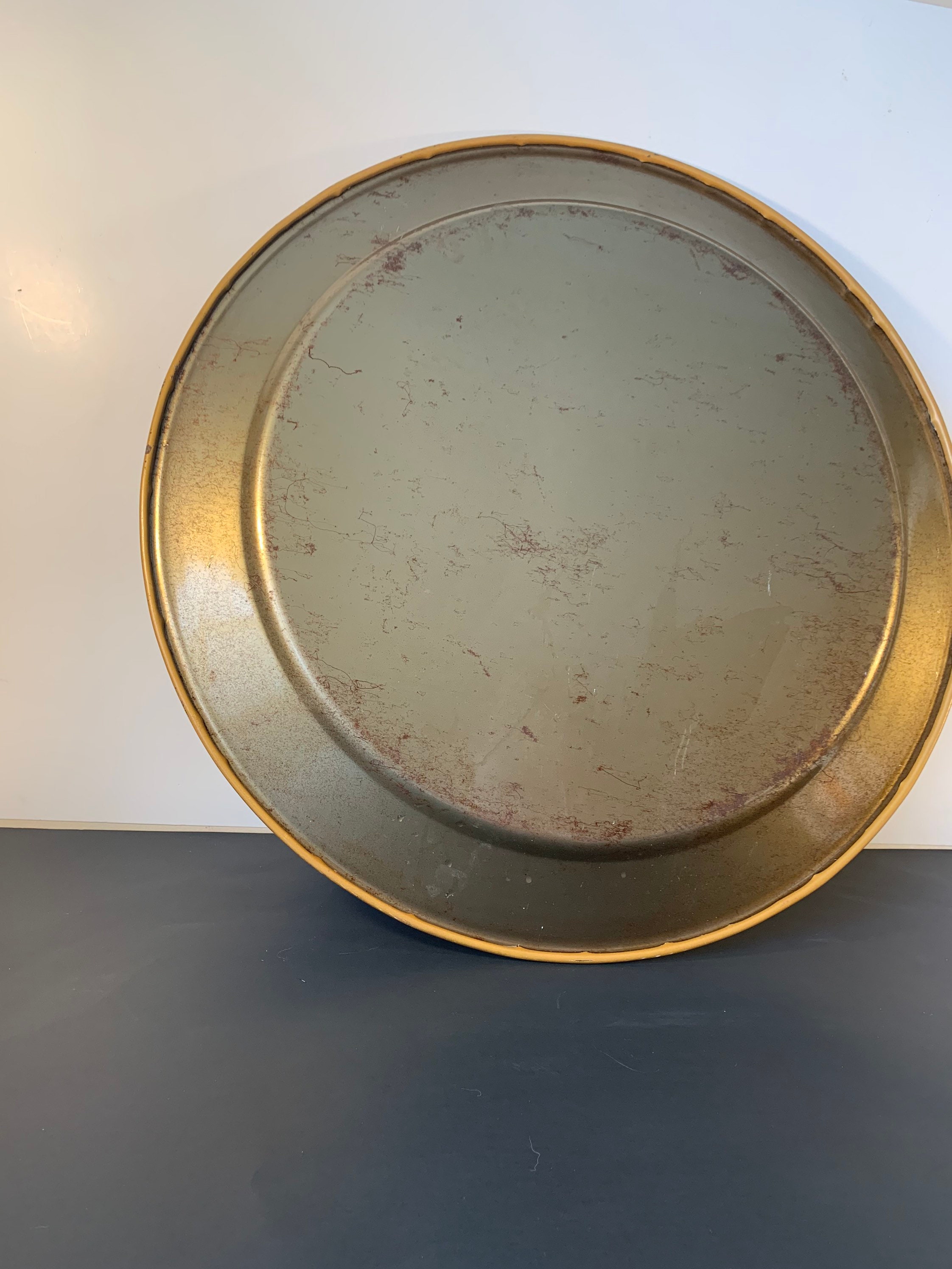 Vintage Kaffee Klatch Round Metal Tray Lets Kaffee Klatch - Etsy