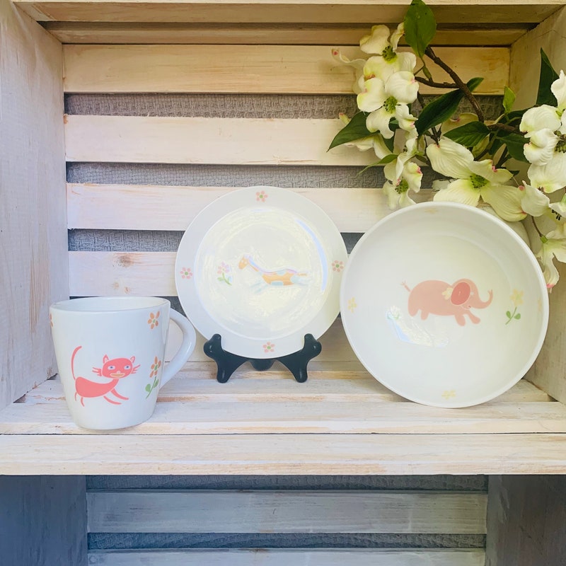 Giraffe Dinnerware Set - Etsy