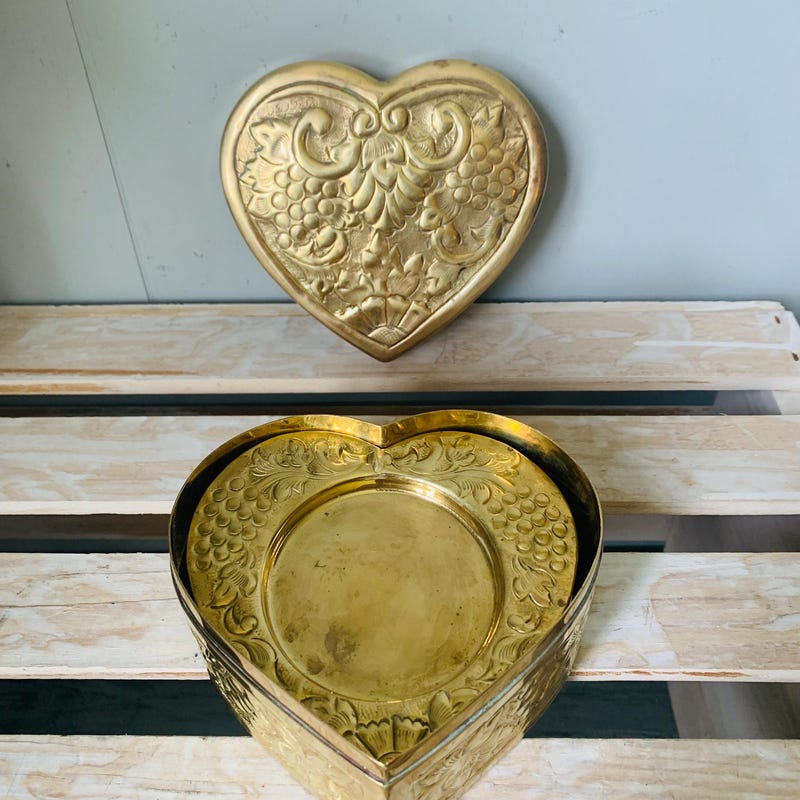 Brass Flower Coaster - Etsy