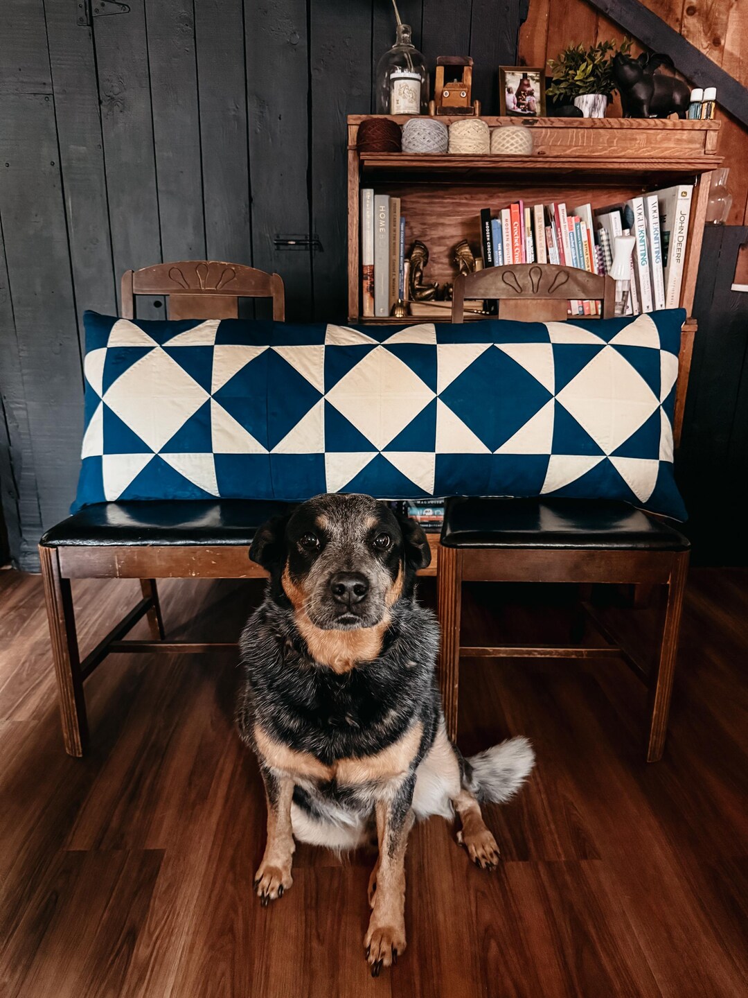 Body Pillow Cover Pattern PDF, Quilted Patchwork Pillow, Handmade Home ...