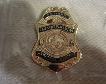 Special Agent Badge - Etsy