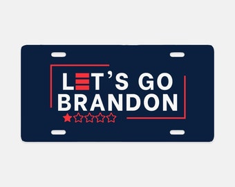Let’s Go Brandon License Plate - Etsy