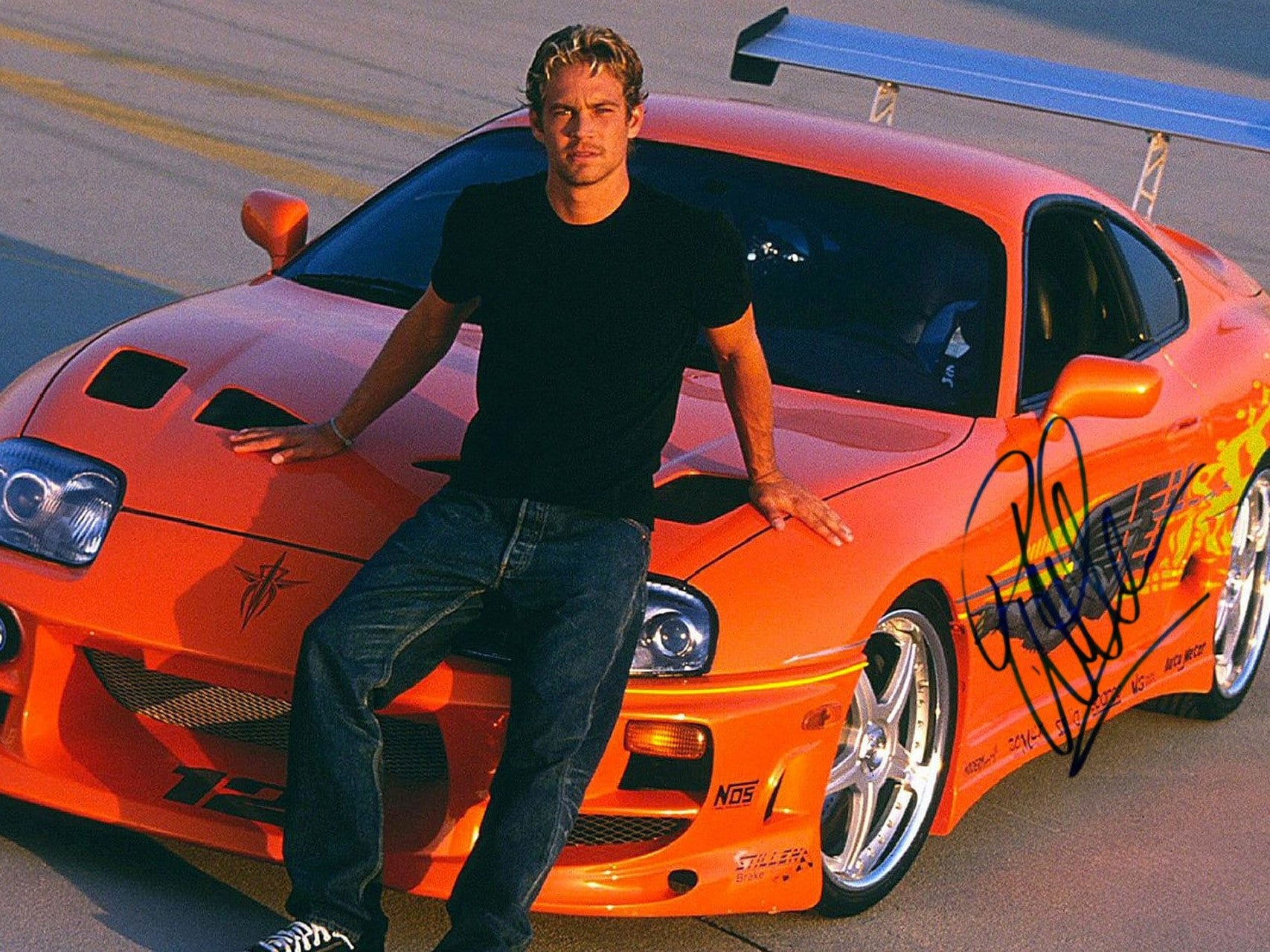 Paul Walker Autograph Reprint 8.5 x 11 | Etsy