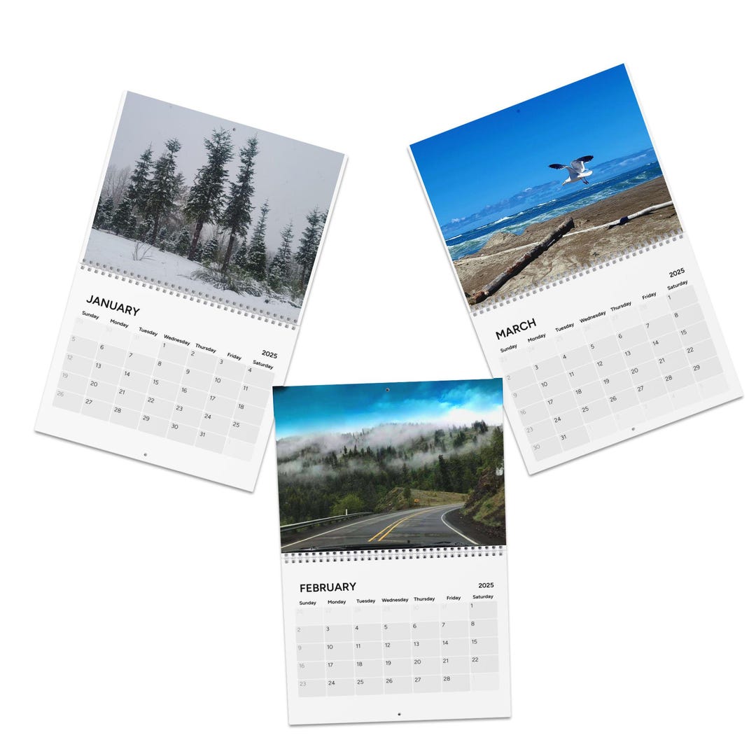 2025 Scenic Nature Photography Calendar - Etsy