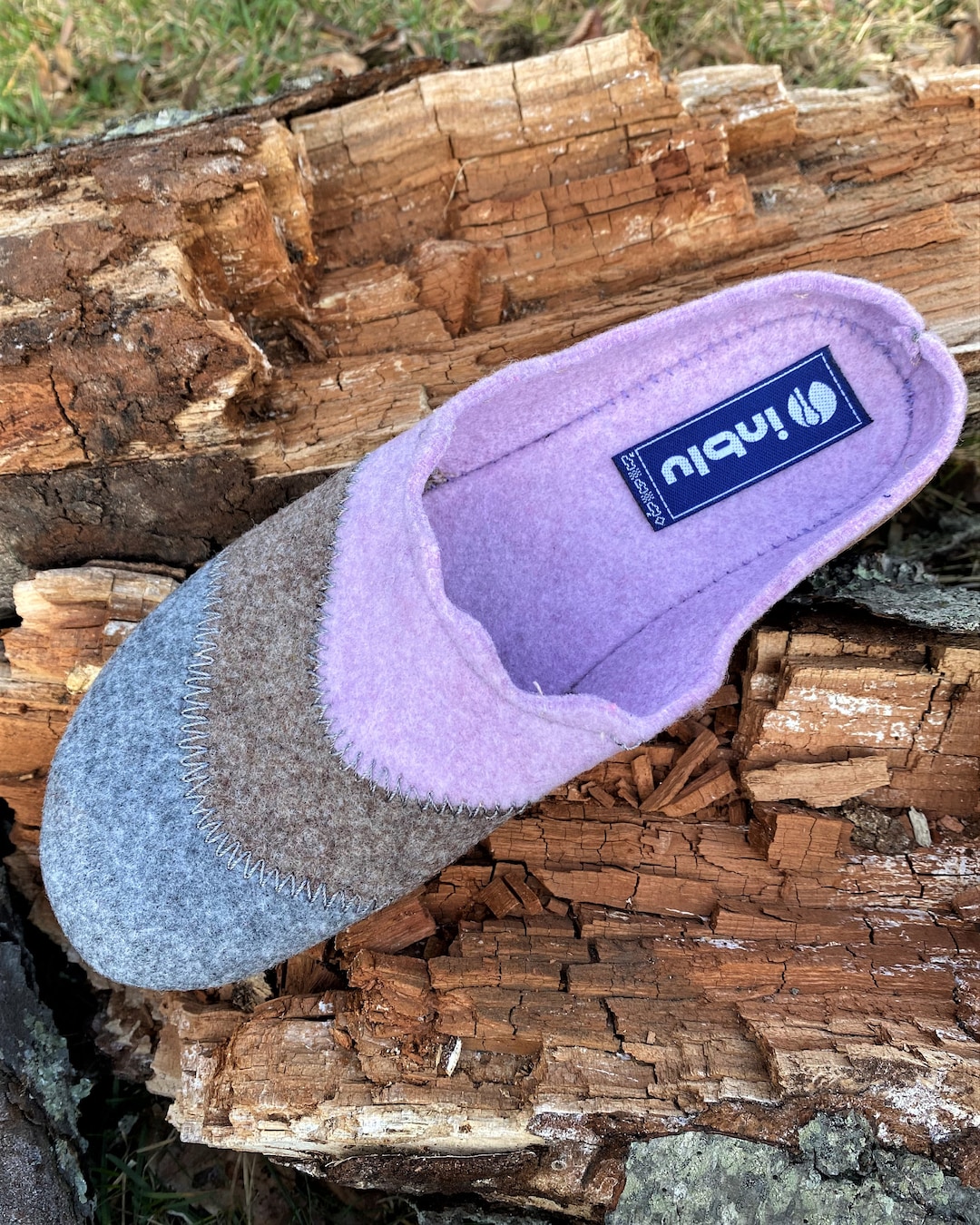 Womens Scandinavian Felt Clogs Lavender Color Boho-style - Etsy