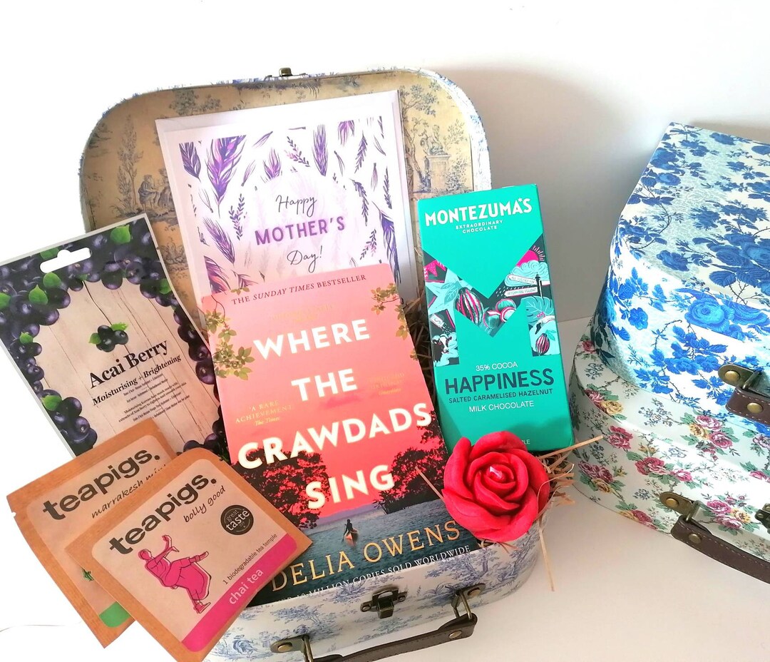 Mother's Day Book Gift Box Self Care Gift Box for Mum - Etsy UK