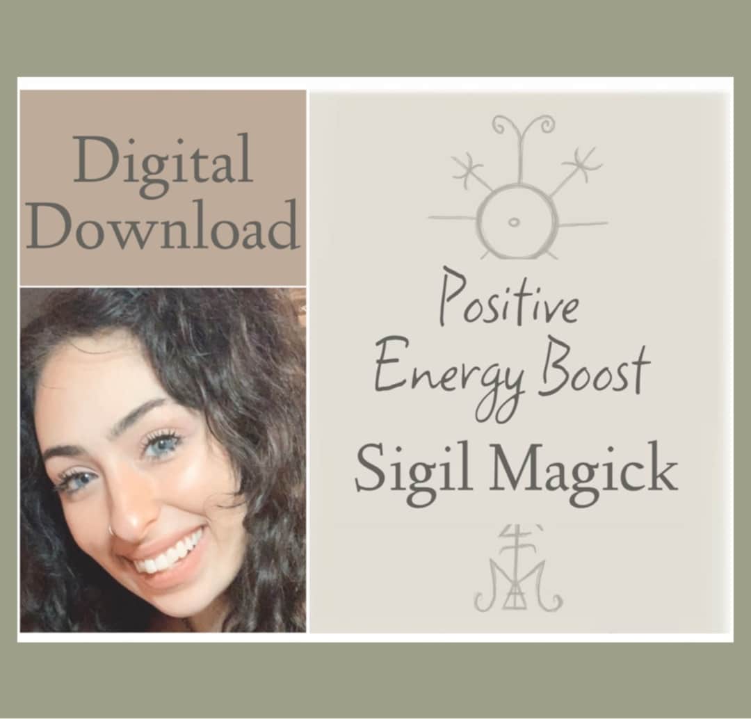 Sigil Magick: Positive Energy Boost - Etsy