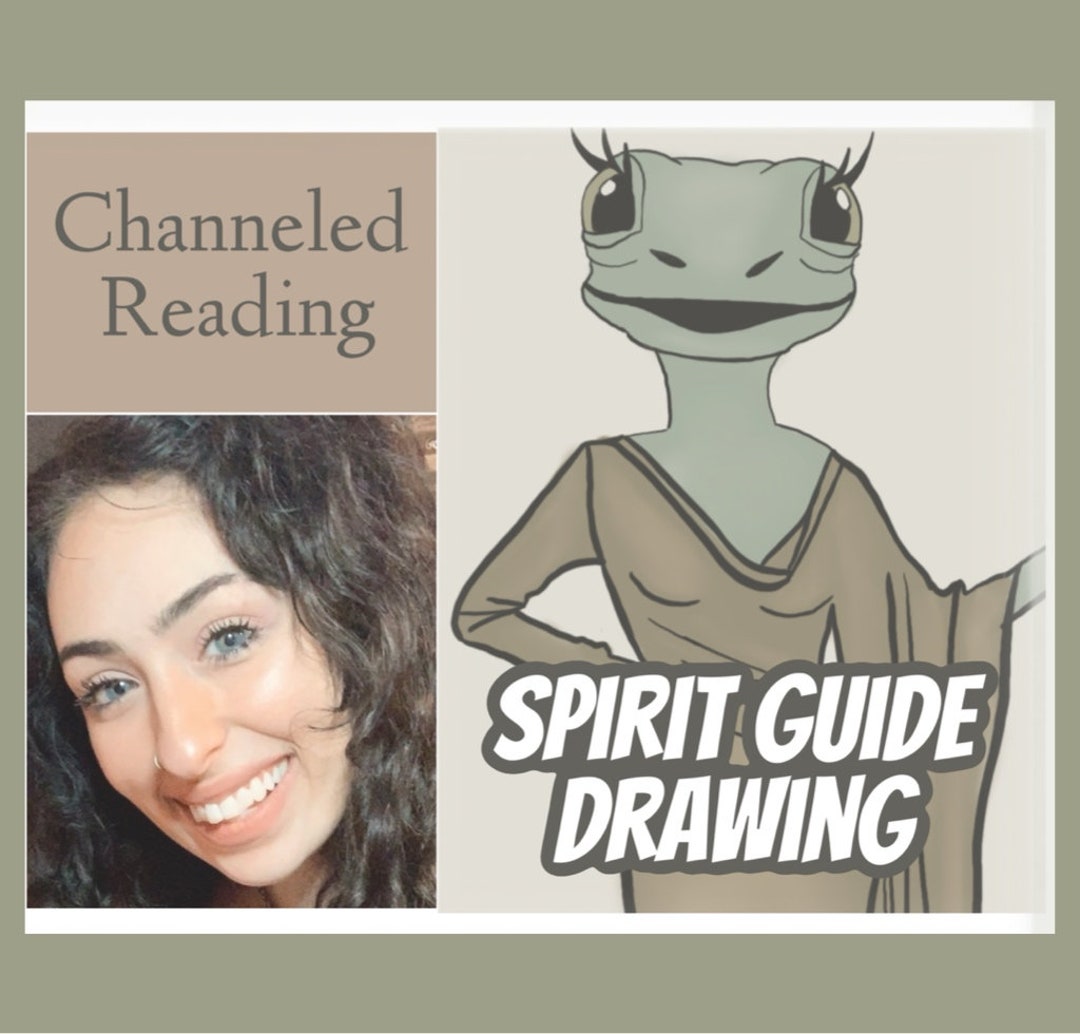 Channeled Drawing Reading, Same-day: Spirit Guide - Etsy UK