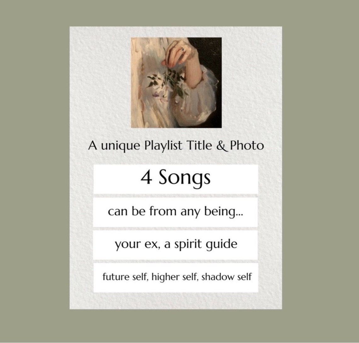 Channeled Music Playlist Reading, Same-day: Messages From Lover, Self ...