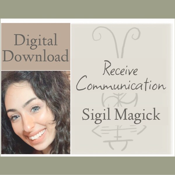 Communication Sigil - Etsy