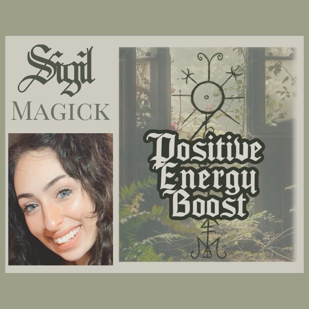 Sigil Magick: Positive Energy Boost - Etsy