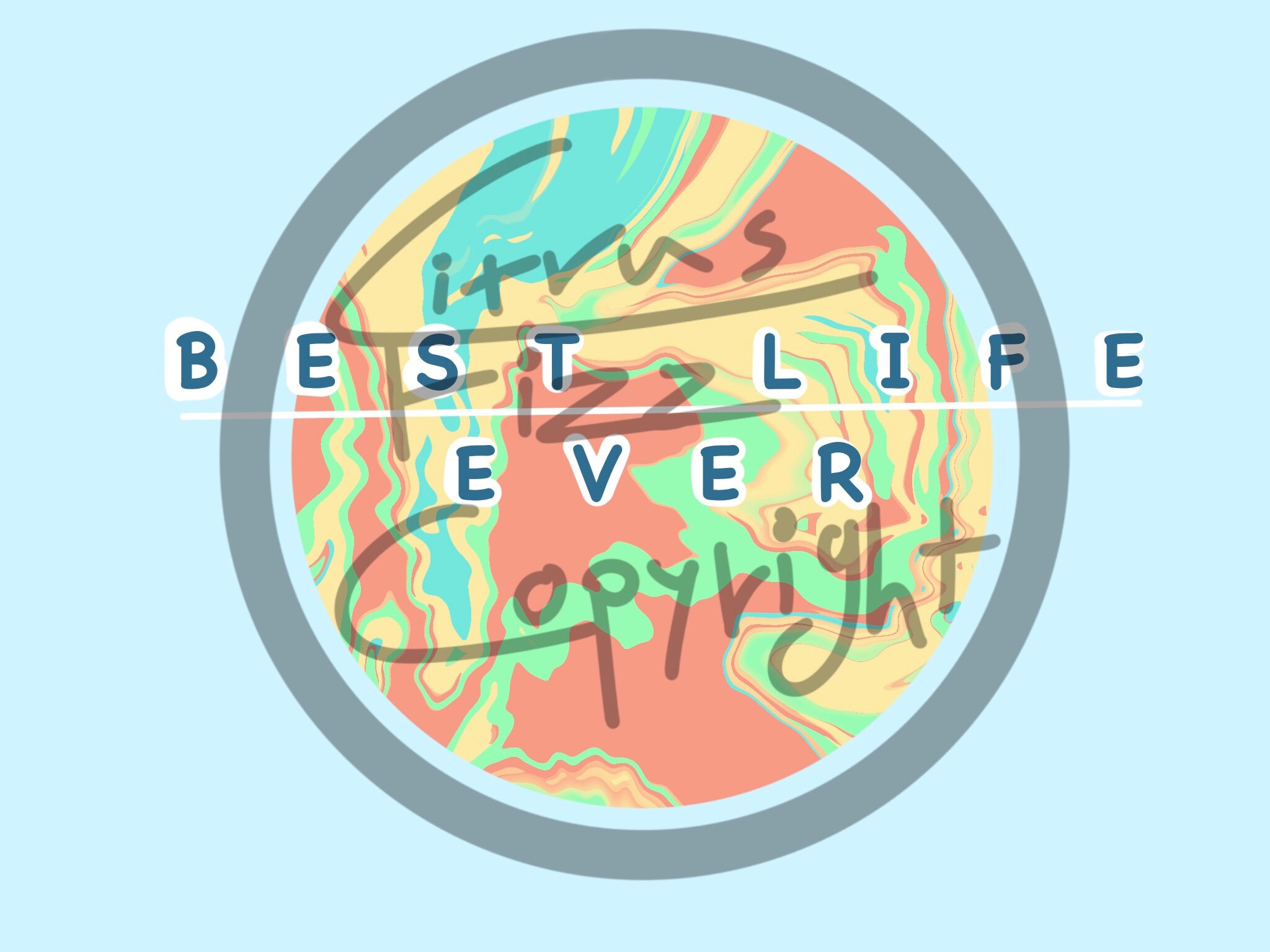 JW Best Life Ever wallpaper for phone and tablet instant pdf | Etsy