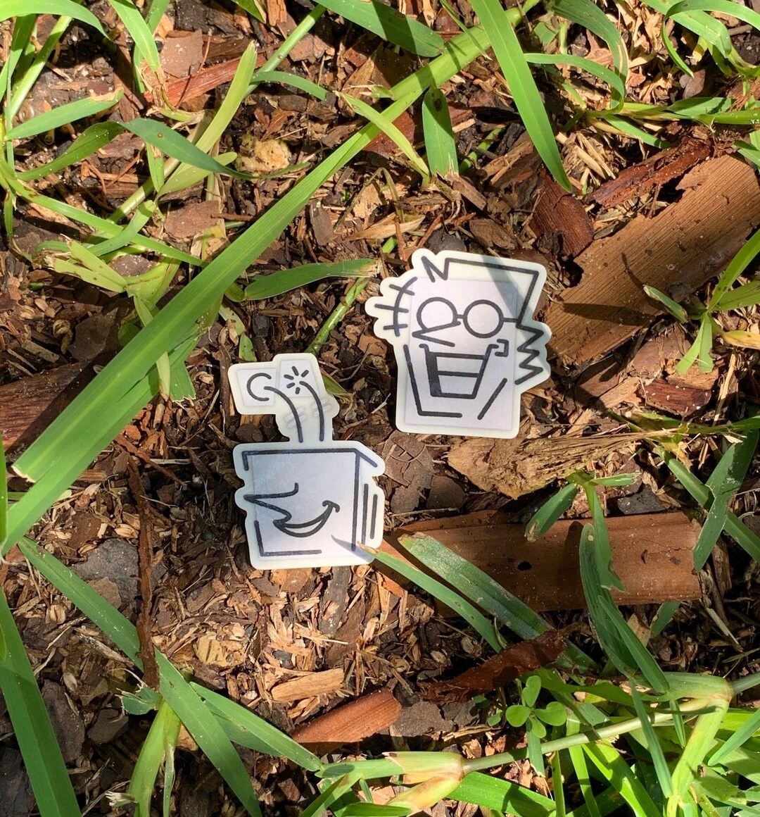 BIG SHOT Stickers! (spamton & Mr. Tenna) - Etsy
