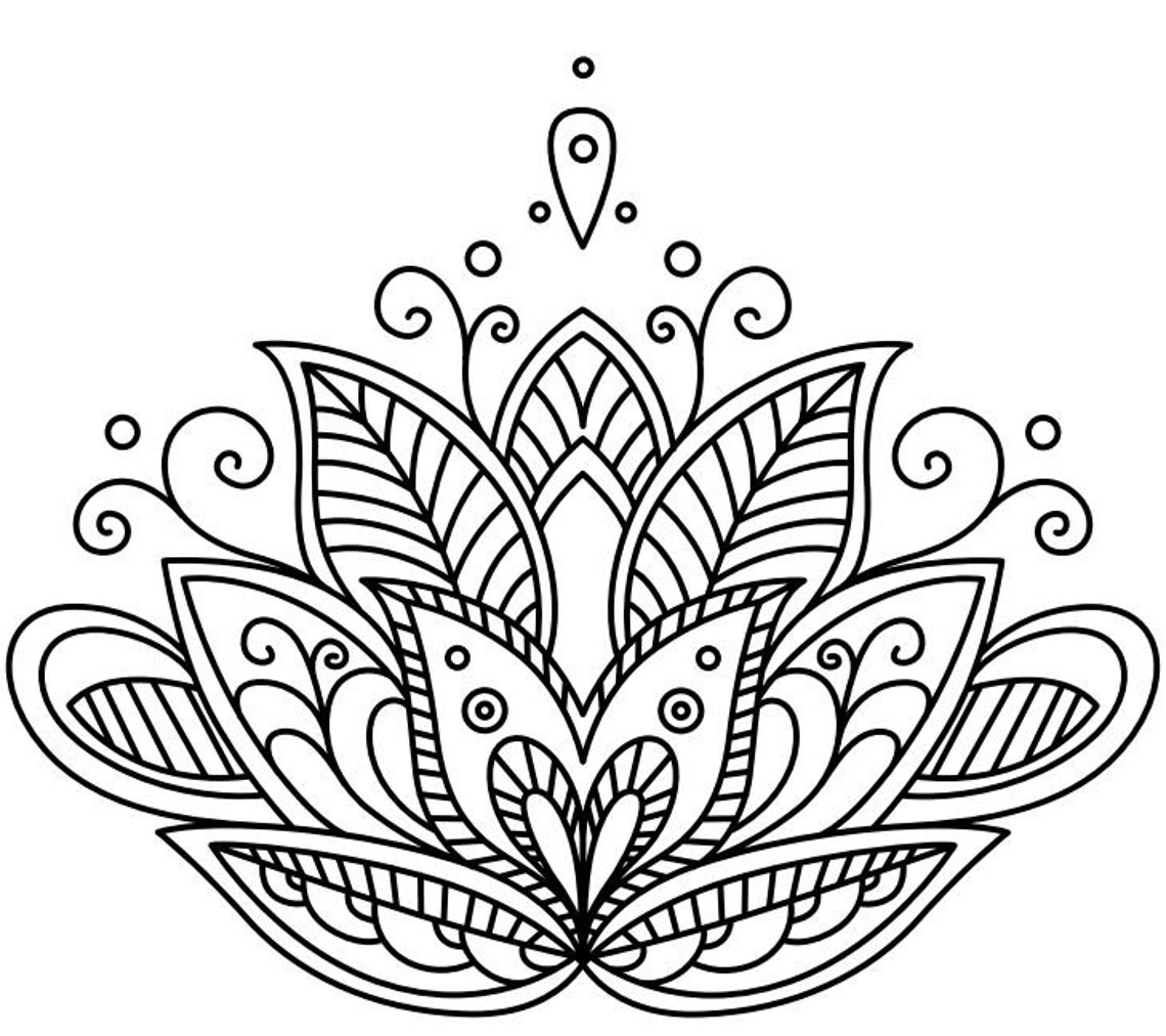 50 High Quality Mandala Color Pages - Etsy