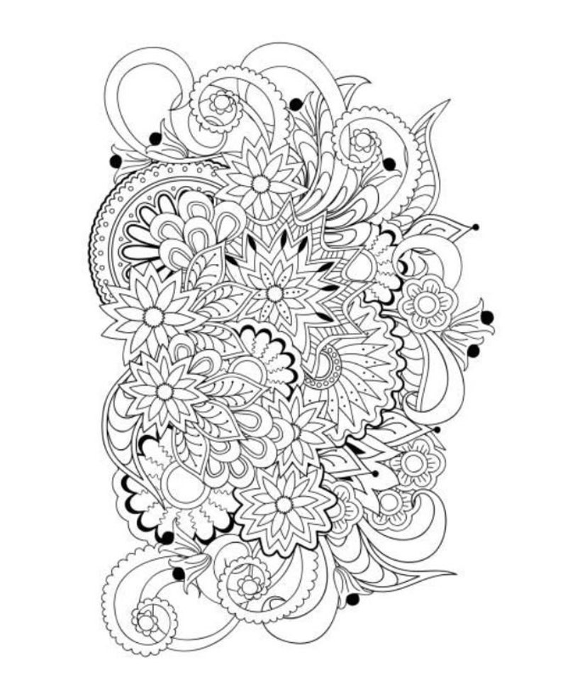 50 High Quality Mandala Color Pages - Etsy