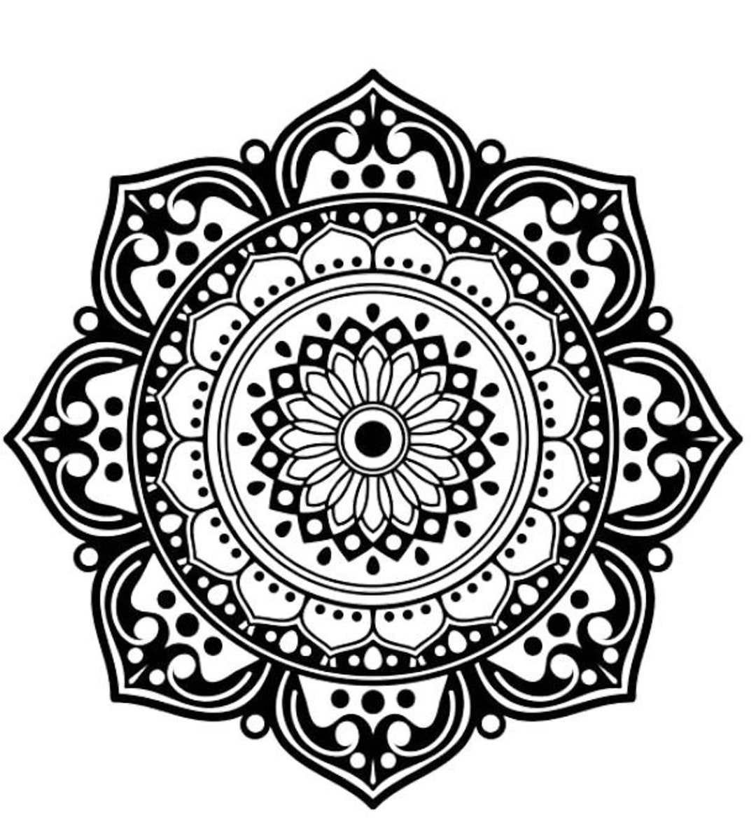 50 High Quality Mandala Color Pages - Etsy