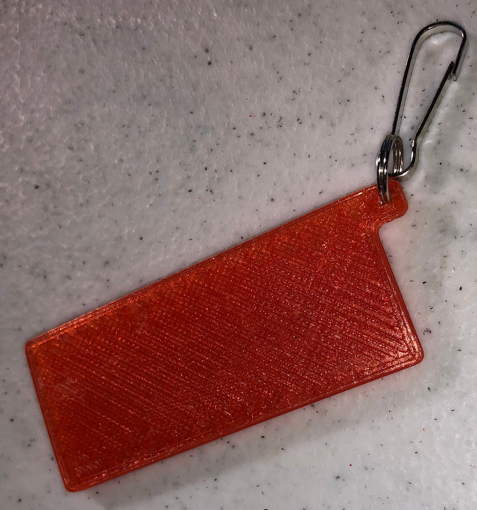 3D Printed Personalized Keychain pla/carbon Fiber PLA - Etsy