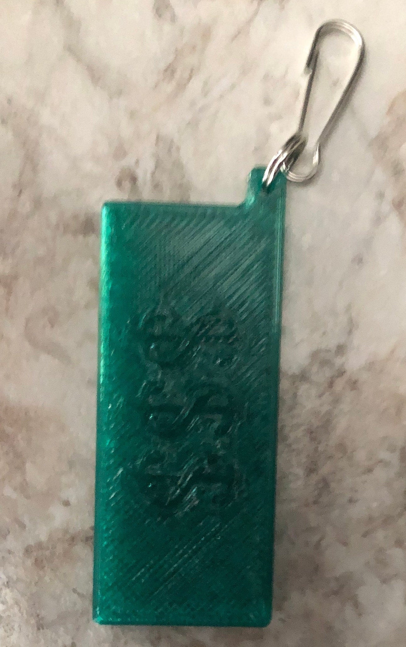 3D Printed Personalized Keychain pla/carbon Fiber PLA - Etsy