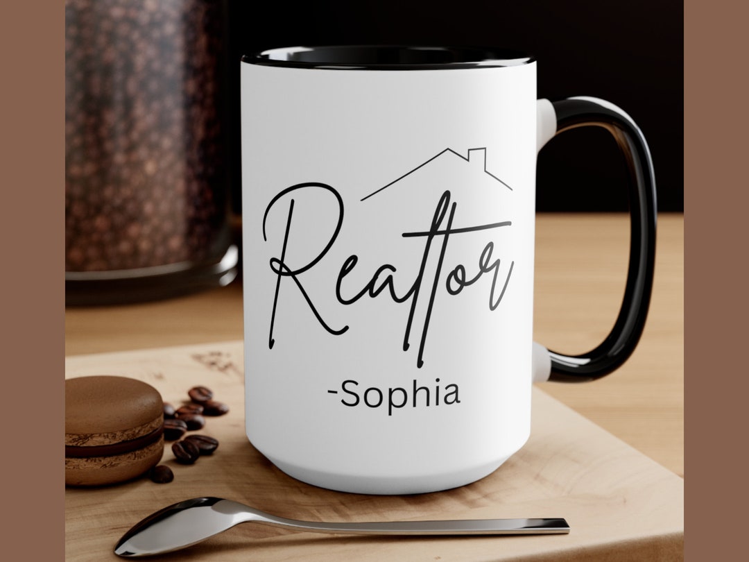 Personalized Realtor Mug , Gift for Realtor, Custom Realtor Mugs ,real ...