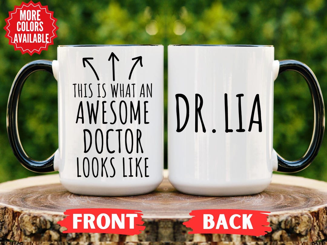 This is What Awesome Doctor Looks Like, Doctor Graduation Gift ...