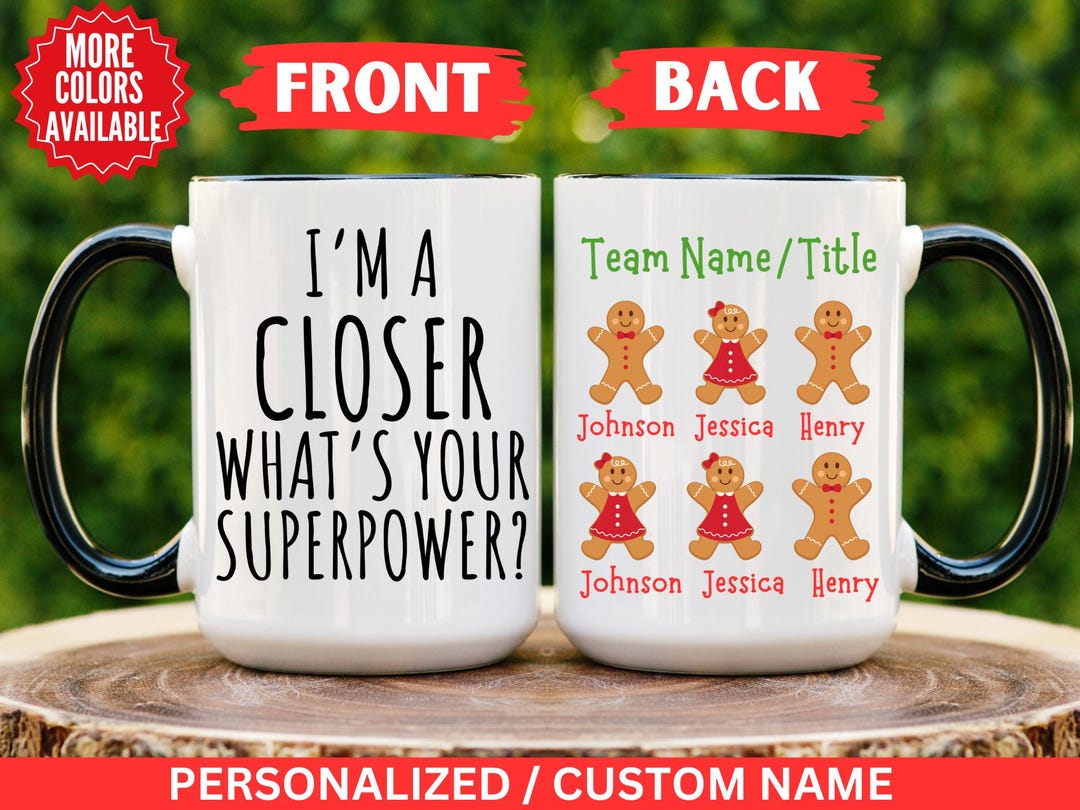 I'm Closer What's Your Superpower, Real Estate Mug, Realtor Gift ...