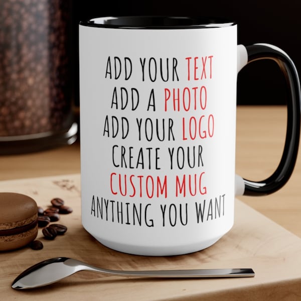 Design Your Own Mug - Etsy