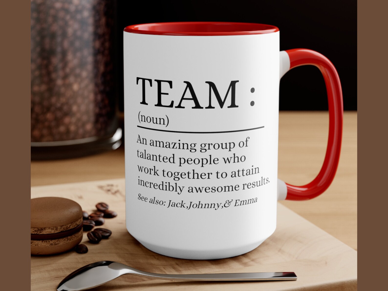 Team Definition Best Team Ever Personalized Mug Employee - Etsy