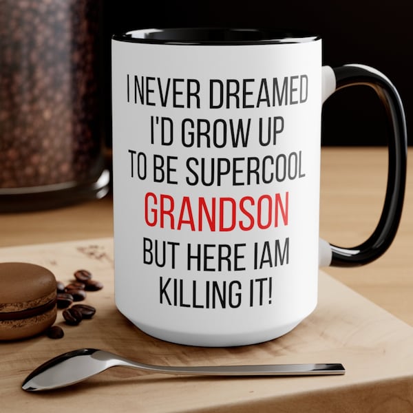 Grandson Mug - Etsy