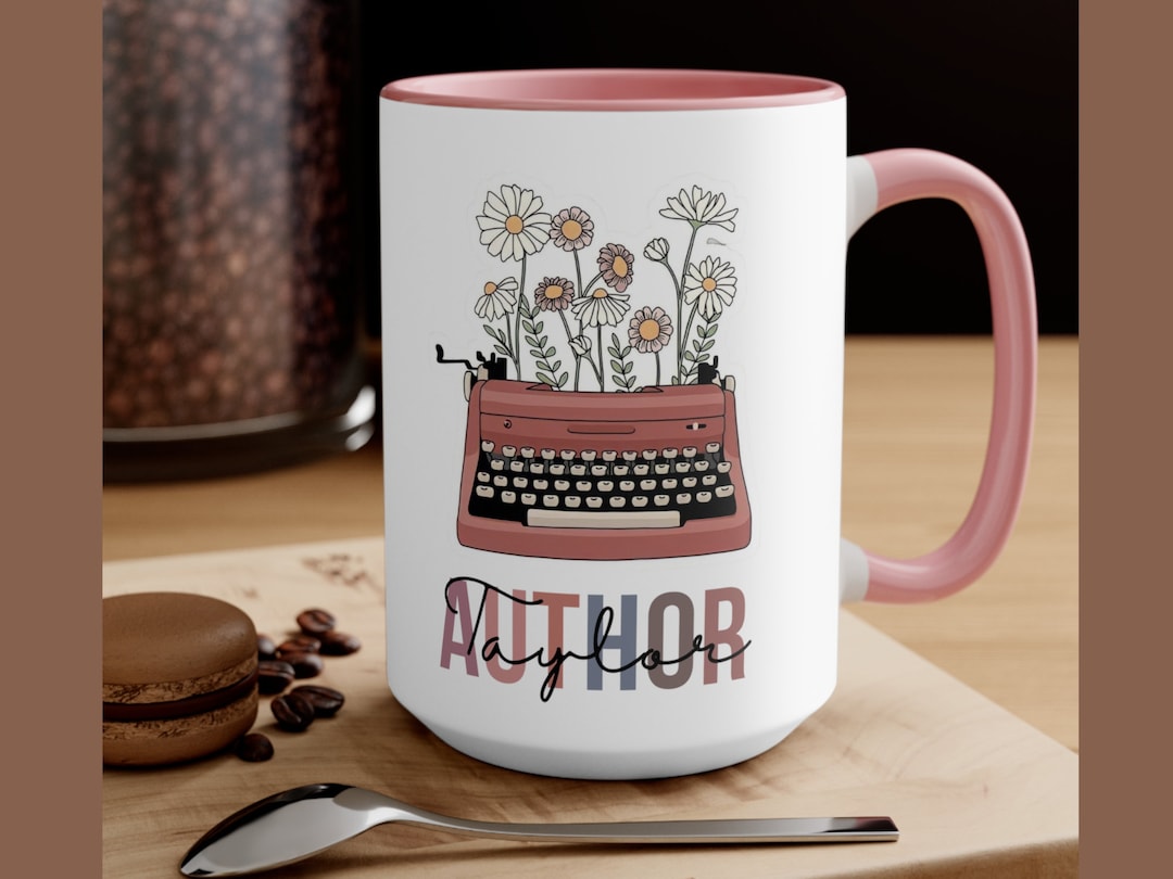 Custom Author Mug, Funny Writer Gift, Journalist Mug, Journalist Gift ...