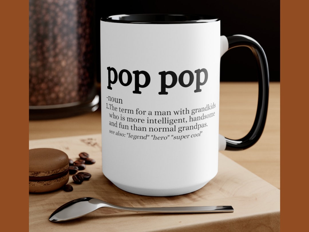 Pop Pop Mug, Gift for Pop Pop, Father's Day Gift for Pop Pop, Pop Pop ...