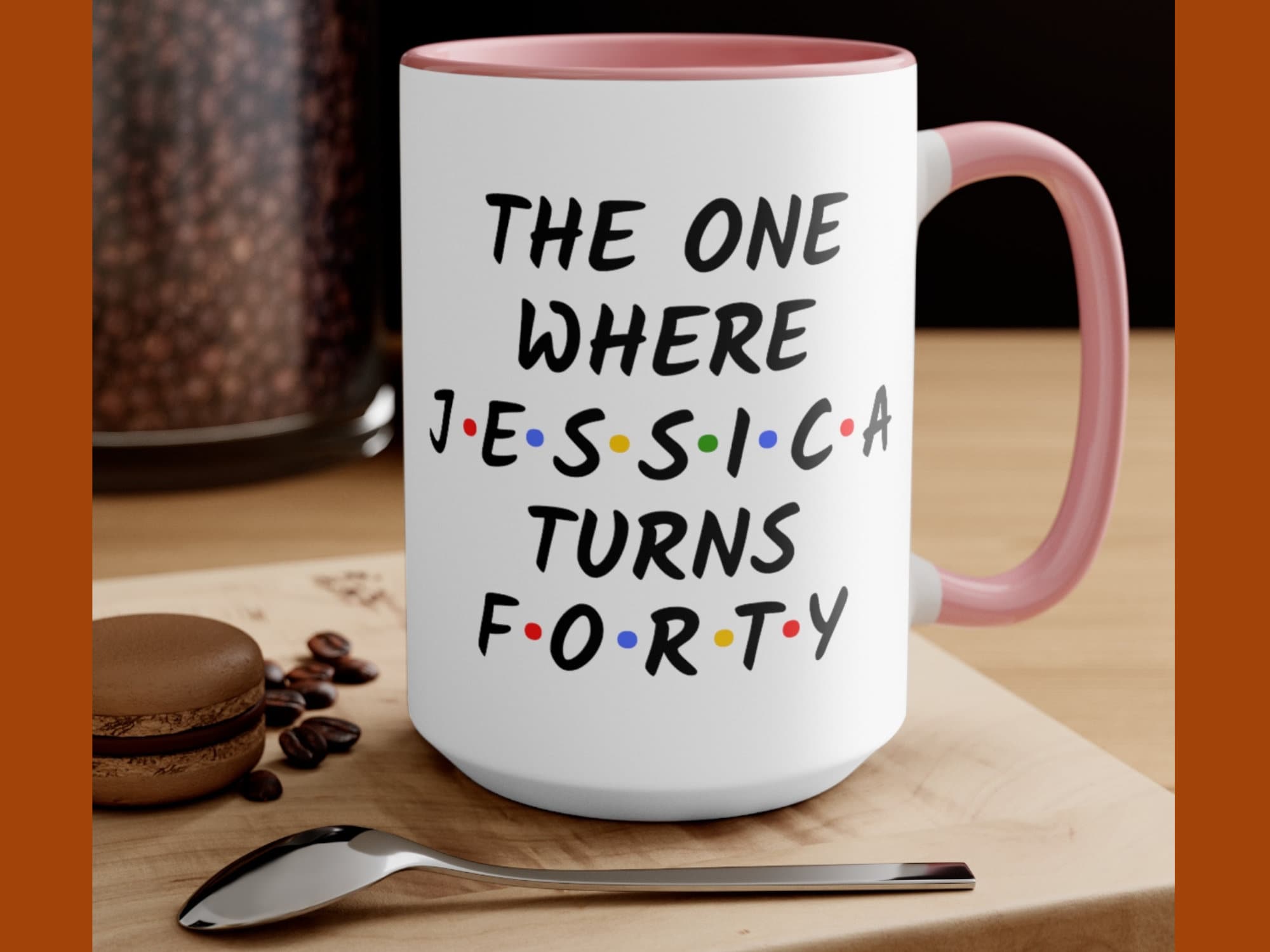 The One Where Turns 40 Friends Birthday mug Gift For Friends | Etsy