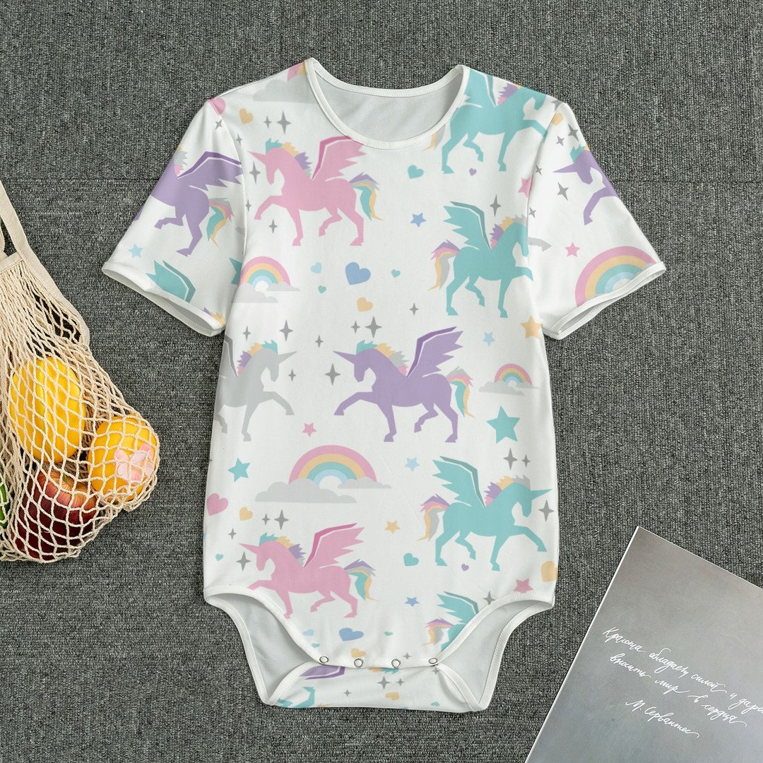Unicorn Onesie - Etsy