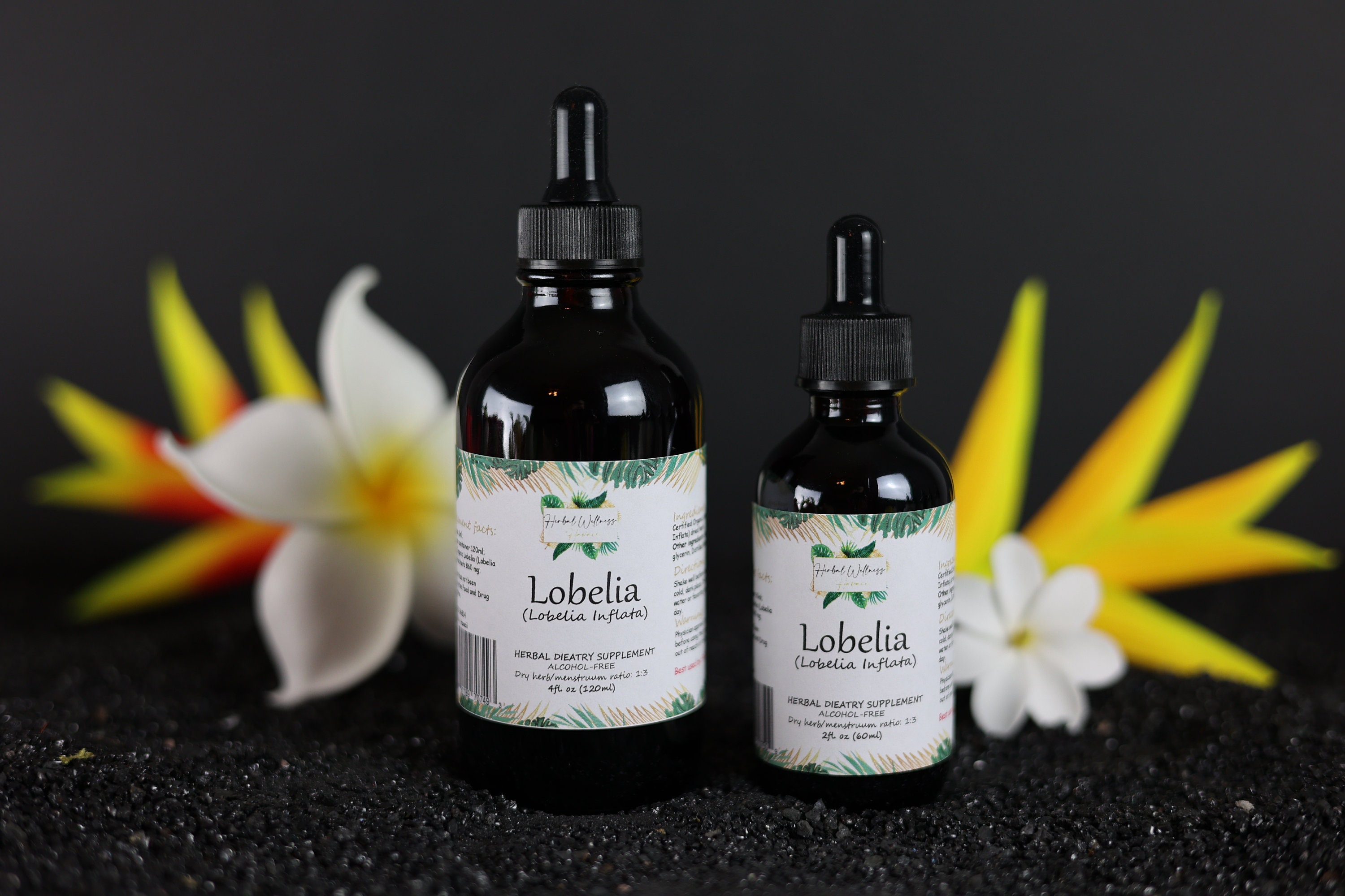 Lobelia lobelia Inflata Alcohol-free Liquid Extract | Etsy