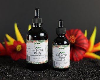 California Poppy Tincture - Etsy