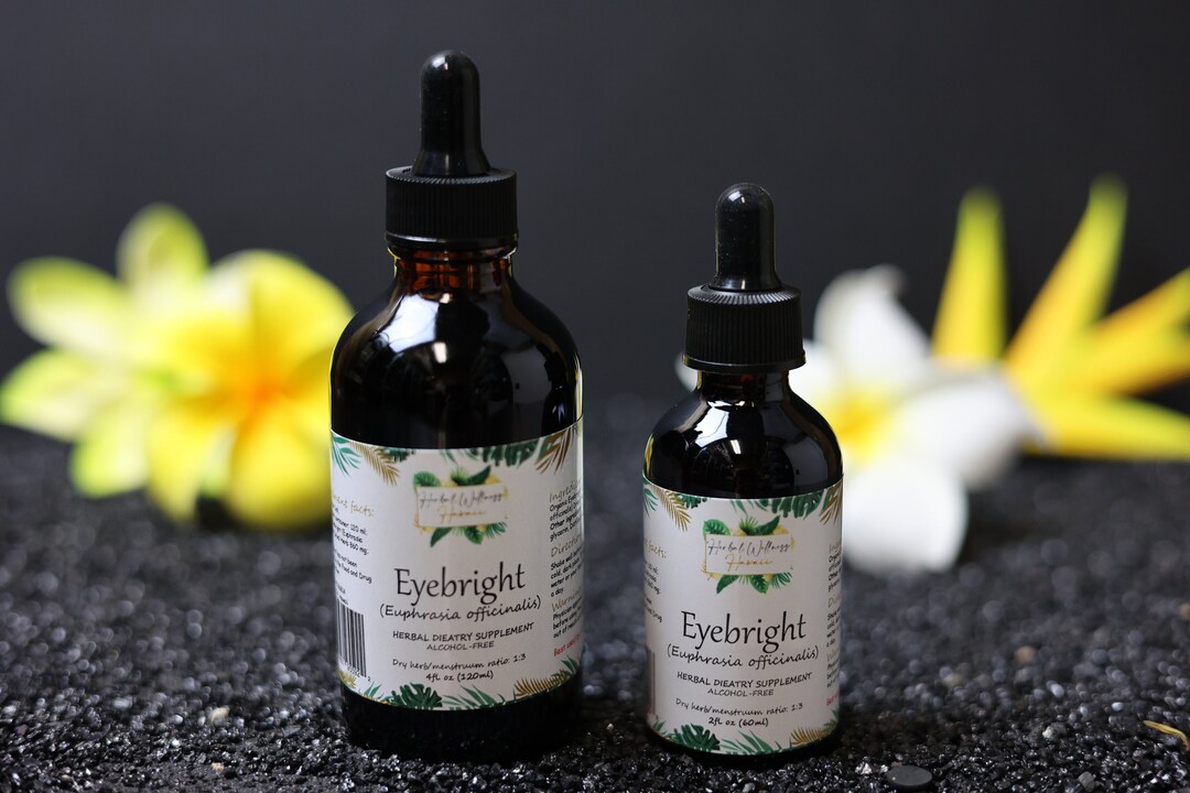 Eyebright (euphrasia Officinalis) Dried Herb Alcohol-free Tincture - Etsy